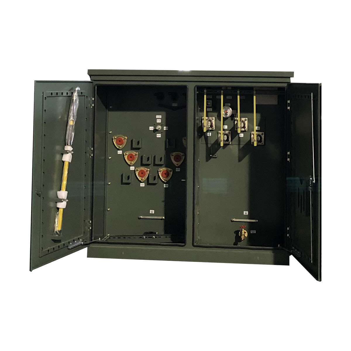 500kva محول ثلاثي المراحل يرتفع إلى 12470 فولت إلى 208 فولت